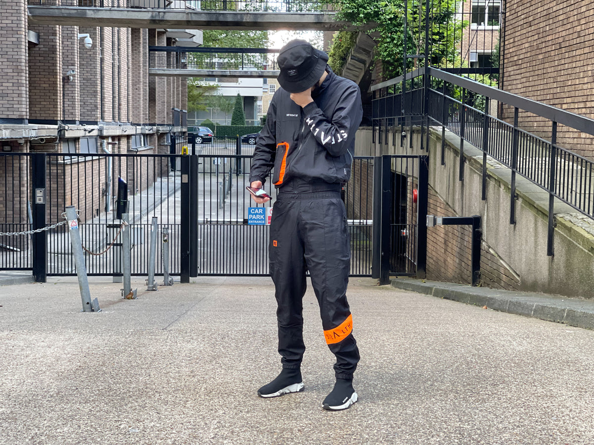 Stealth releases its new Protect Crinkle Nylon Tracksuit | Stealth London