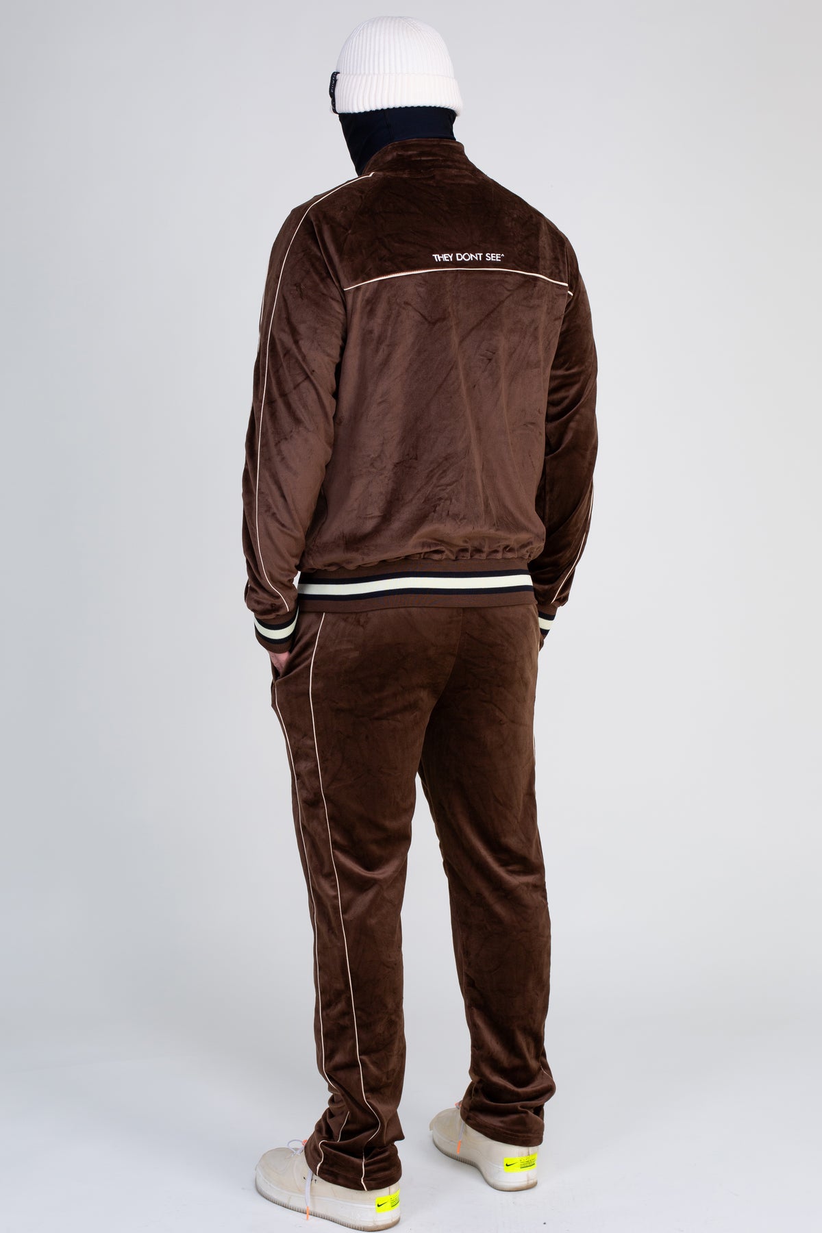 VT Tracksuit (Brown) | Stealth London