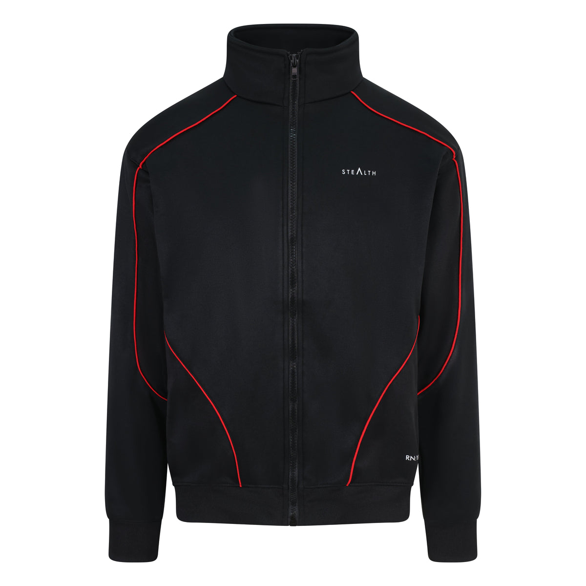 Apex Tracksuit (Black Red) | Stealth London