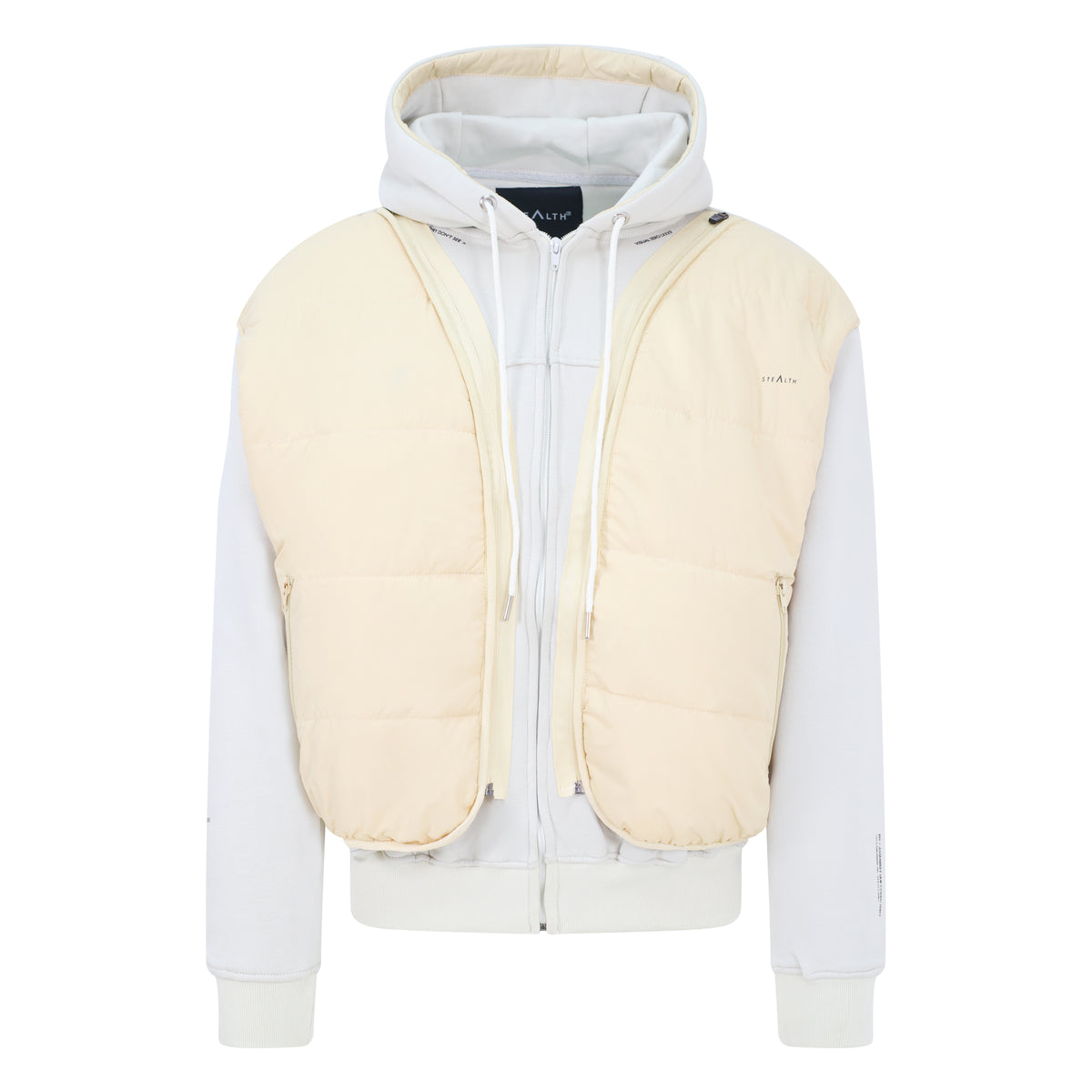 Gratton Tracksuit (Beige) | Stealth London