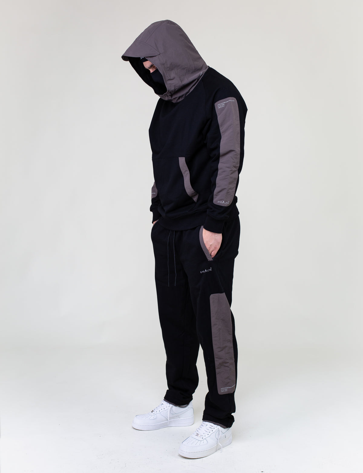 Acla Tech Tracksuit (Black) | Stealth London