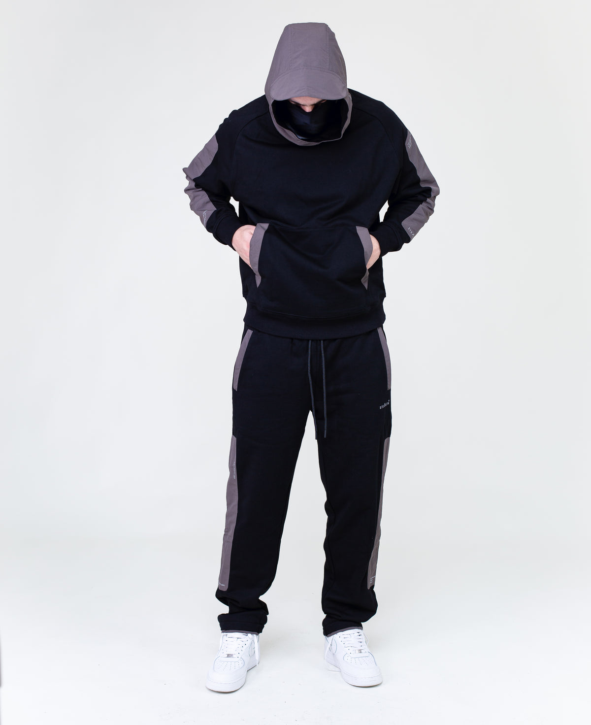 Acla Tech Tracksuit (Black) | Stealth London