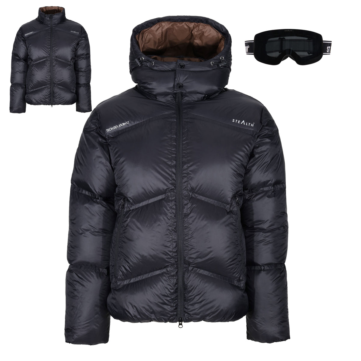 Agent X Jacket (Black) | Stealth London