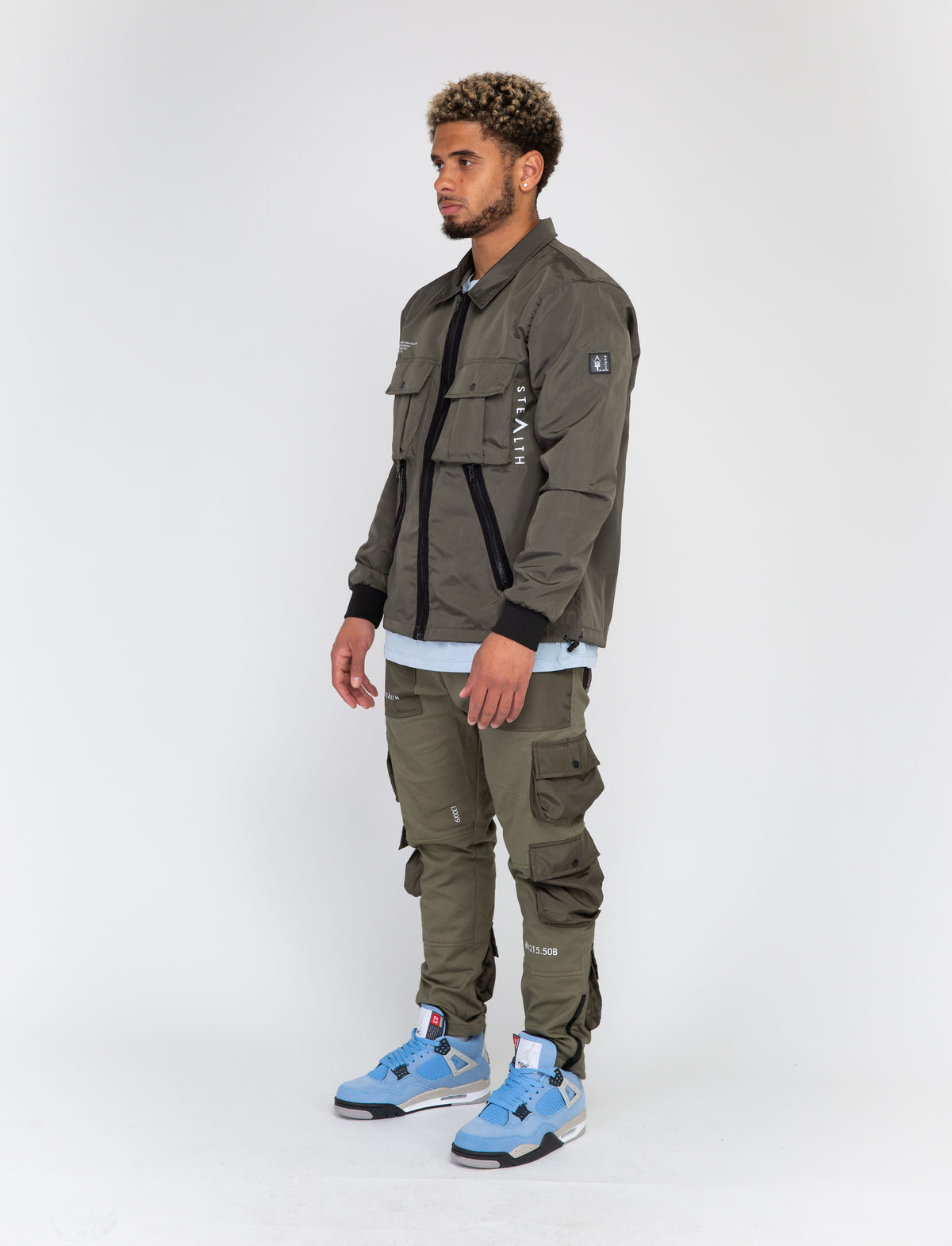 Cargo Tracksuit (Olive) | Stealth London