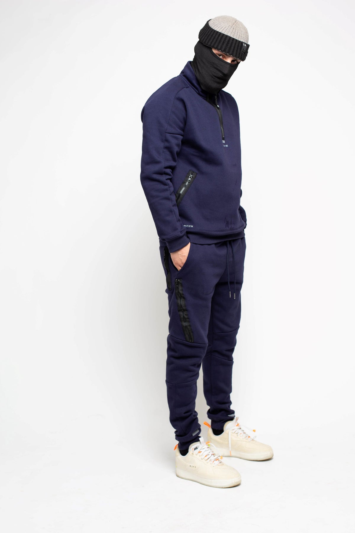 Evacuation Tracksuit (Navy) | Stealth London